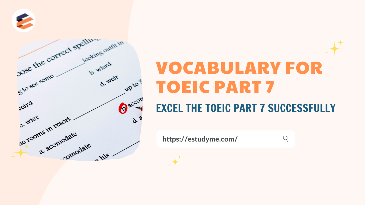 Common Vocabulary For TOEIC Part 7